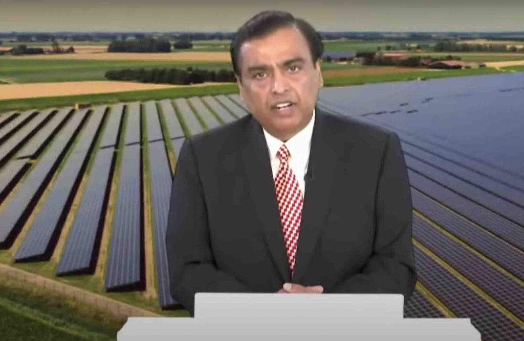 Reliance green energy business